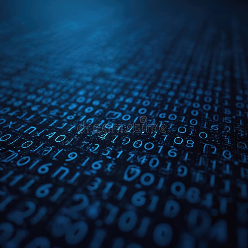 Tech Digital Blue Numbers Background Stock Illustrations – 5,767 Tech Digital Blue Numbers ...