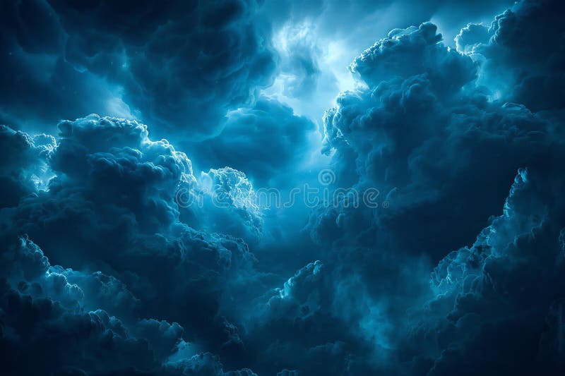 Dark Clouds, Dark Blue, Night Sky, High Resolution Photography, Hyper ...