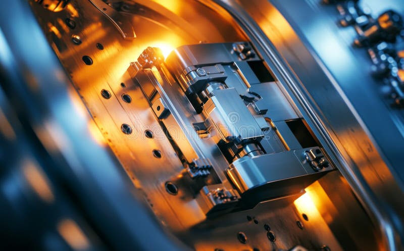 An Illustration of a Dark Matter Particle Detector Located in a ...