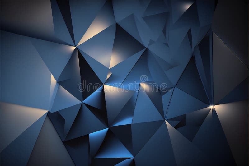 Dark Navy Blue Abstract Presentation Background, Abstract Background ...