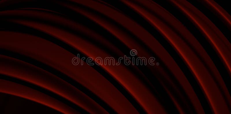 Dark Red Wavy Line Geometric Abstract Stock Illustration - Illustration ...