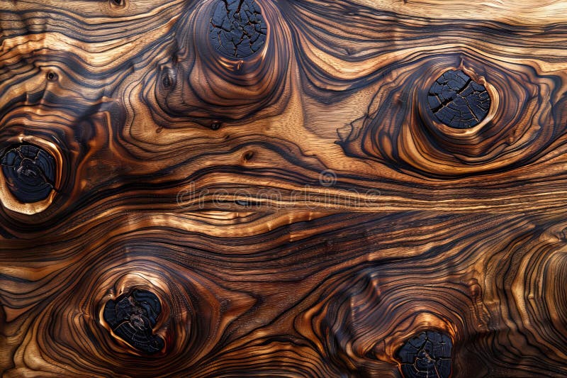 Illustration of Dark Walnut Wood Texture Background, High Resolution ...