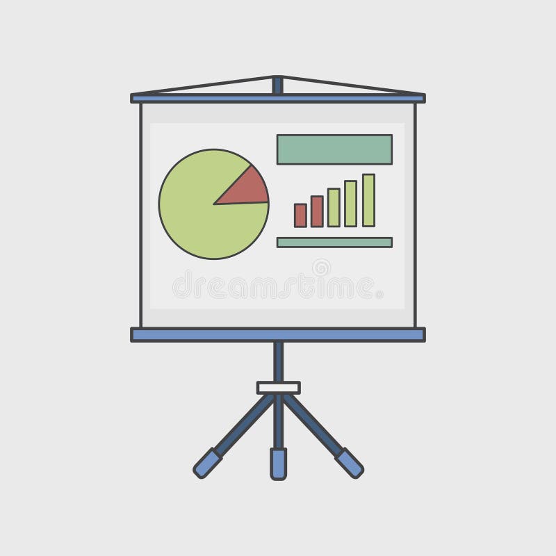 Illustration of Data Analysis Graph Stock Illustration - Illustration ...
