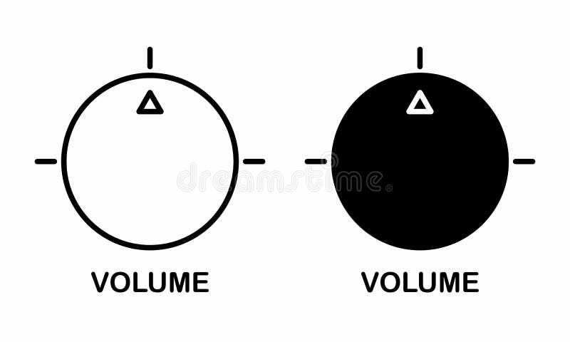 Illustration De Boutons De Volume Illustration Stock - Illustration du ...