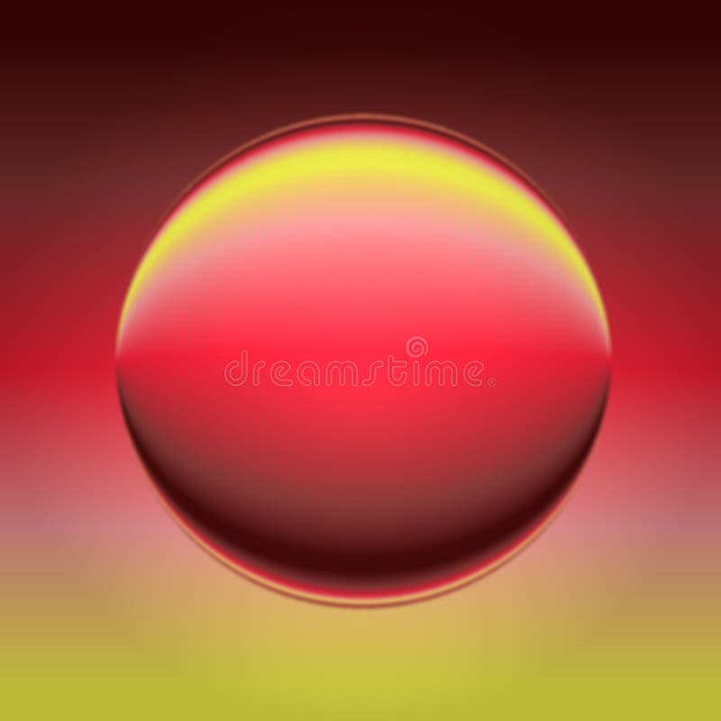 Illustration De Cercle 3d. Fond Rond Moderne Et Simple. Illustration ...