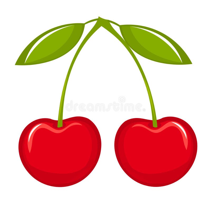 Illustration de cerise illustration de vecteur. Illustration du ... Illustration de cerise illustration de vecteur. Illustration du ...