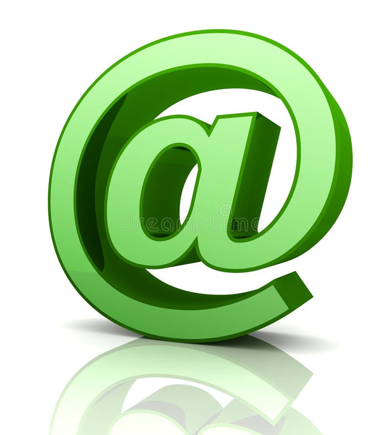 Illustration De Concept Du Signe 3d D'email Illustration Stock ...