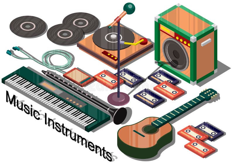 Illustration De Concept Graphique D'instruments De Musique D'infos ...