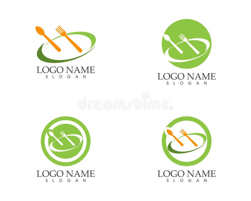 Illustration De Conception De Logo De Restaurant Illustration Stock ...