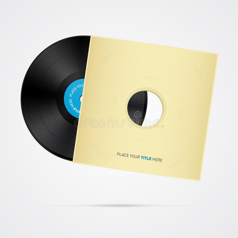Illustration De Disque De Disque Vinyle De Vecteur Illustration de ...