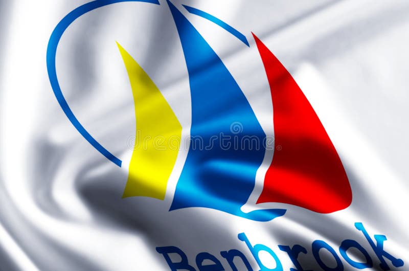 Illustration De Drapeau De Benbrook Photo éditorial - Illustration du ...