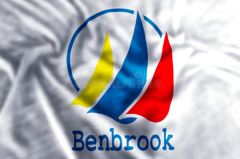 Illustration De Drapeau De Benbrook Illustration Stock - Illustration ...