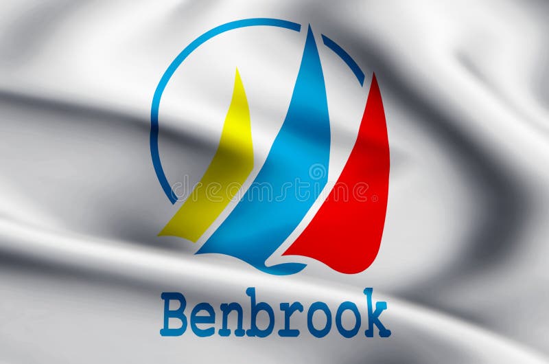 Illustration De Drapeau De Benbrook Illustration Stock - Illustration ...