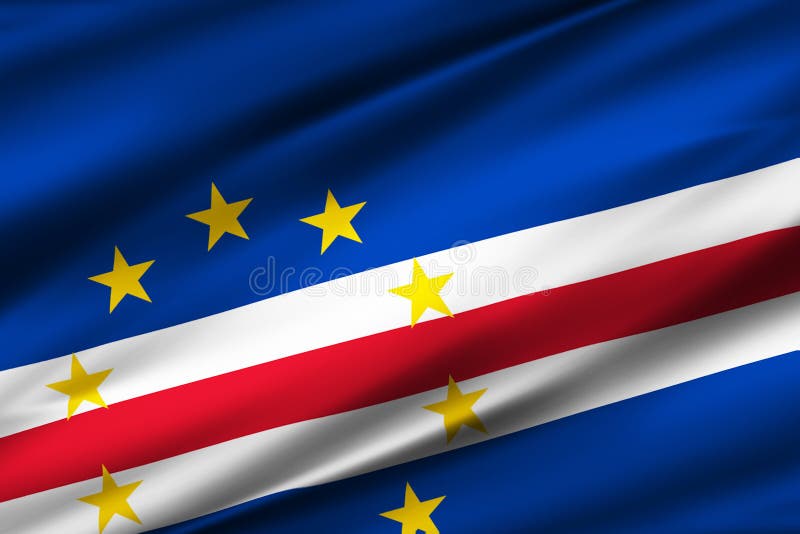 Illustration De Drapeau Du Cap Vert Illustration Stock - Illustration ...