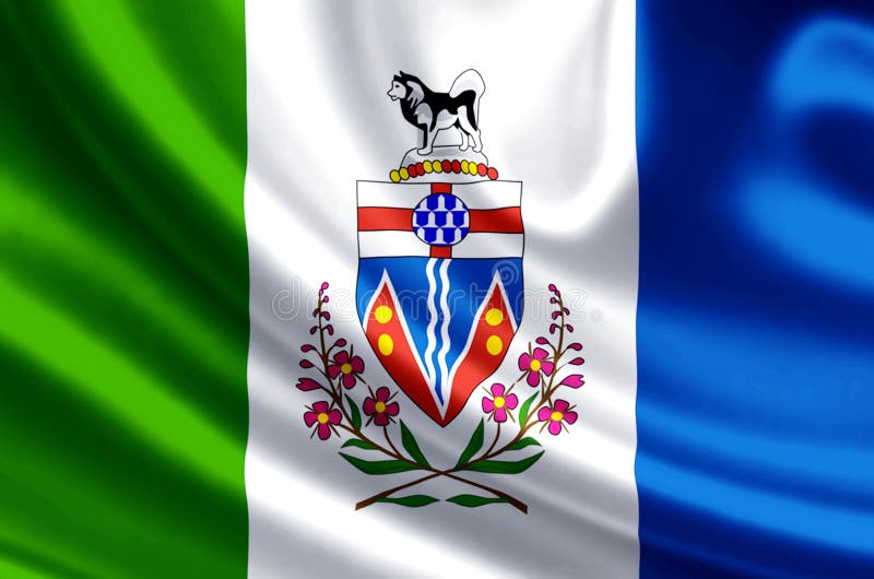 Illustration De Drapeau Du Yukon Illustration Stock - Illustration du ...