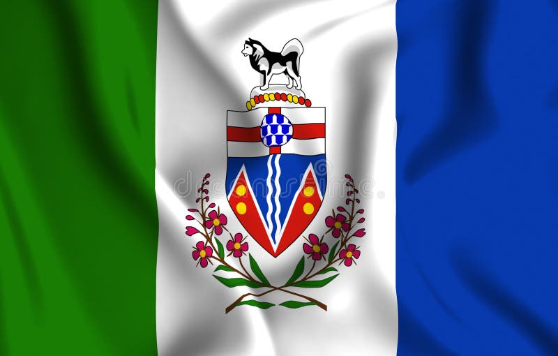 Illustration De Drapeau Du Yukon Illustration Stock - Illustration du ...