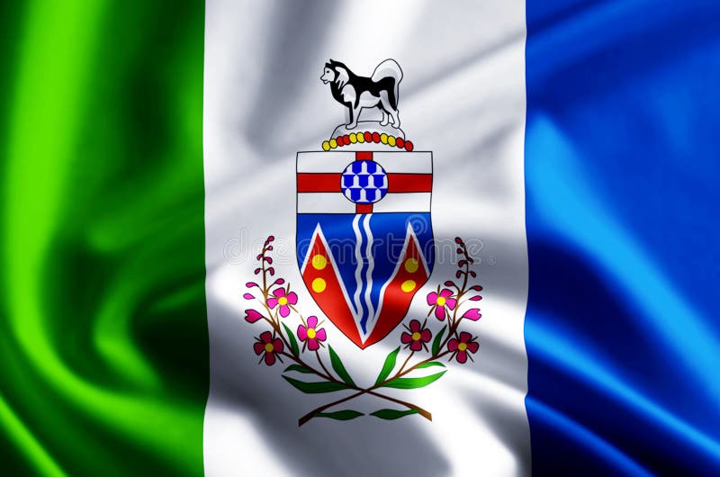 Illustration De Drapeau Du Yukon Illustration Stock - Illustration du ...