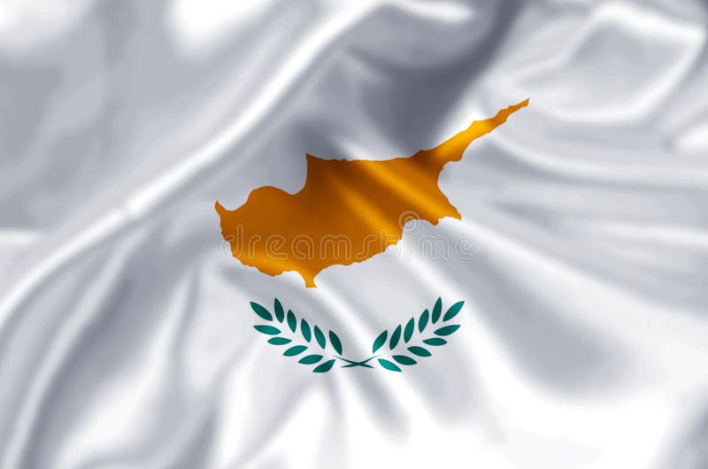 Illustration De Drapeau De La Chypre Illustration Stock - Illustration ...