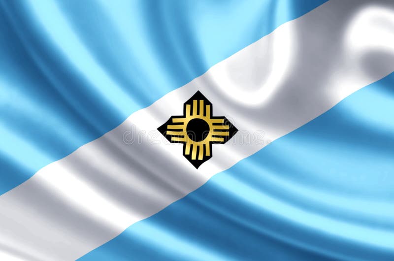 Illustration De Drapeau De Madison Le Wisconsin Illustration Stock ...