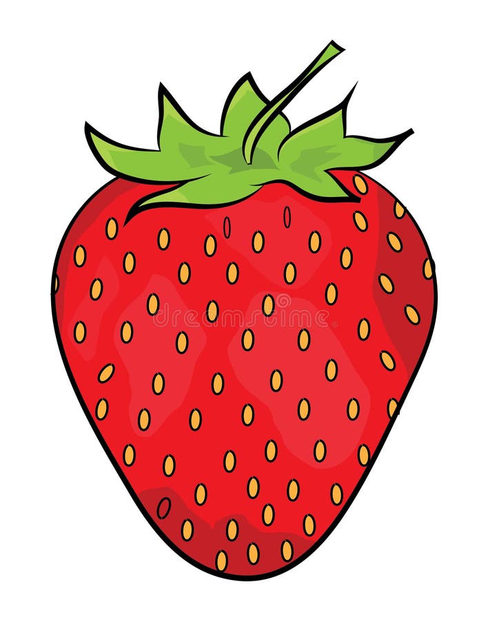 Illustration de fraise illustration stock. Illustration du illustration ...