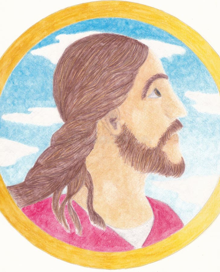 Illustration De Jésus-Christ Illustration Stock - Illustration du peint ...