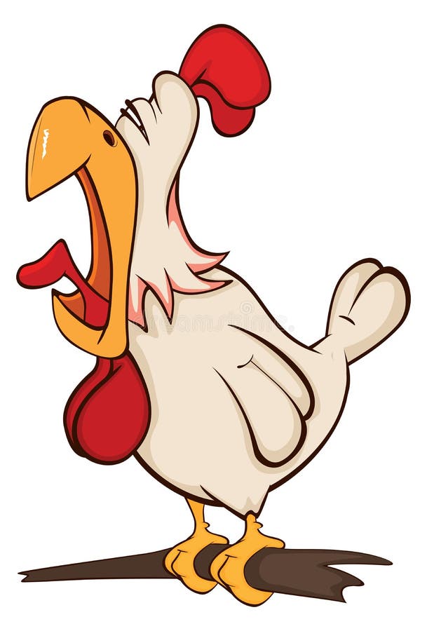 Illustration De Jeune Coq Cartoon Illustration de Vecteur ...