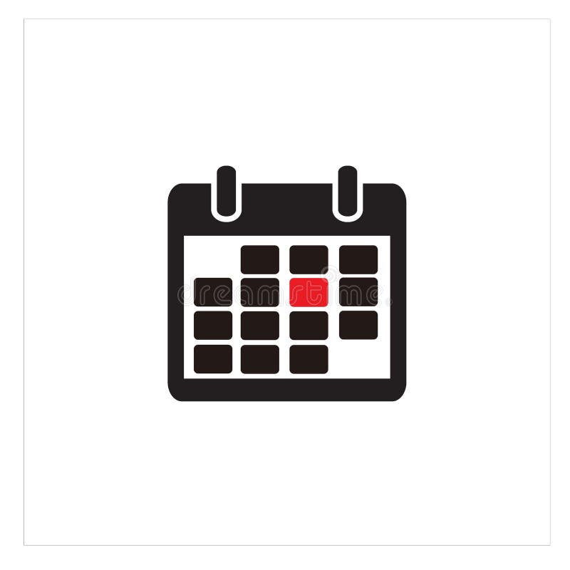 Illustration De La Conception Vectorielle Du Logo Du Calendrier ...