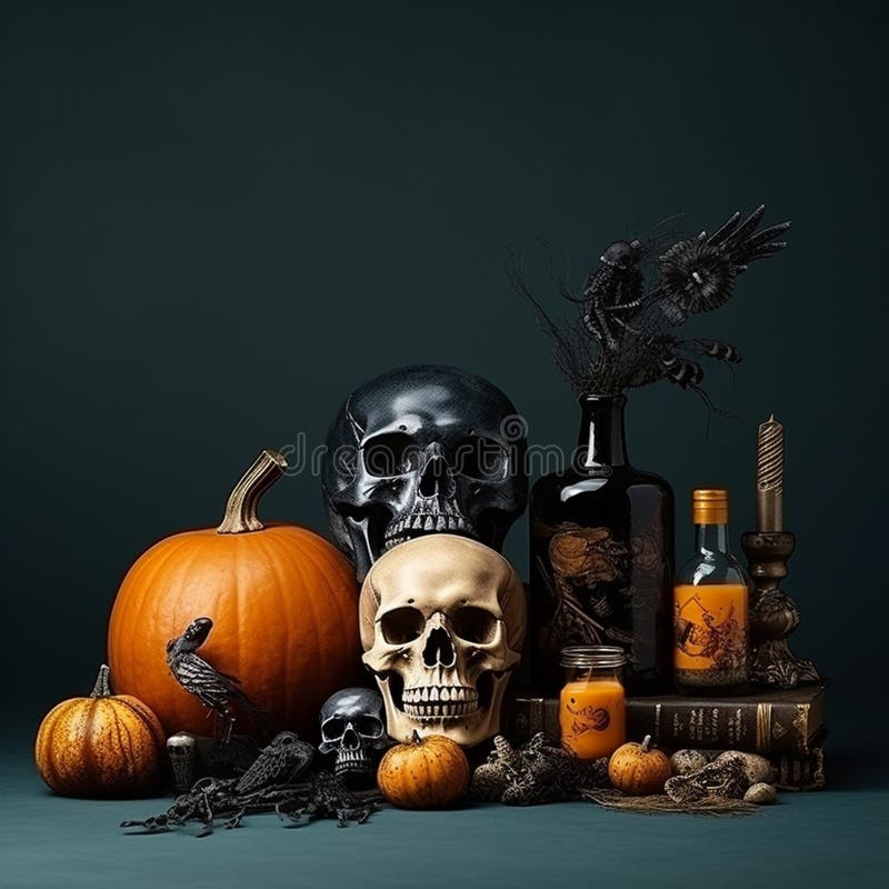 Illustration De La Maison Hantée Illustration Stock - Illustration du mouche, arachnide: 294919205