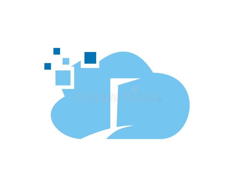 Illustration De Logo Template De Nuage Illustration Stock ...