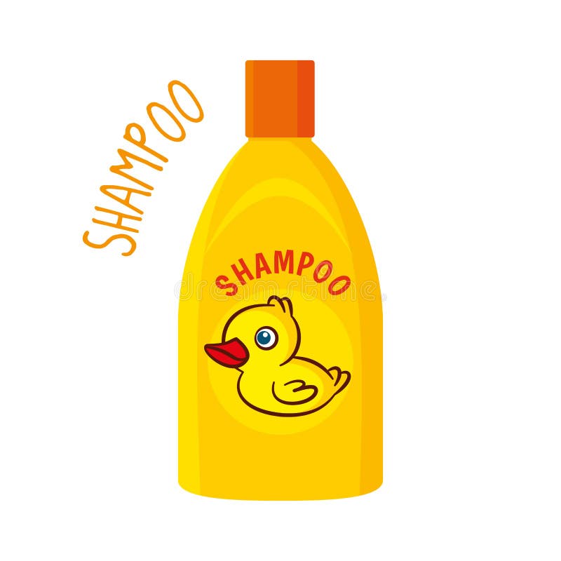 Illustration de shampooing illustration stock. Illustration du mignon ...