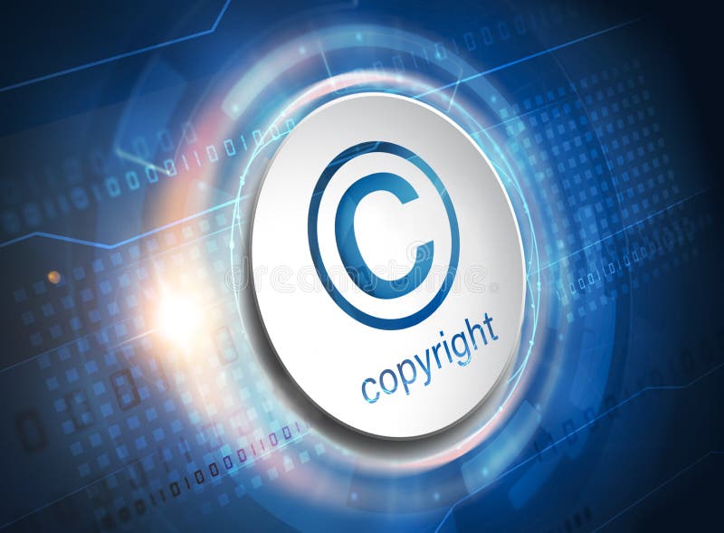 Illustration De Symbole De Copyright Illustration Stock - Illustration ...