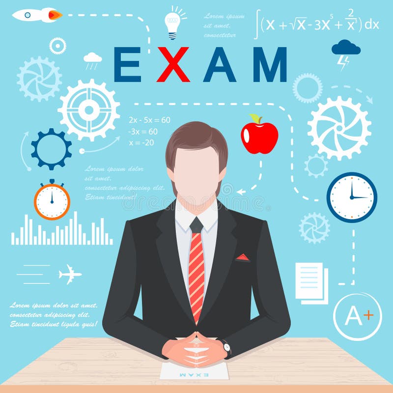 Illustration De Vecteur D'examen D'Infographics Illustration Stock ...