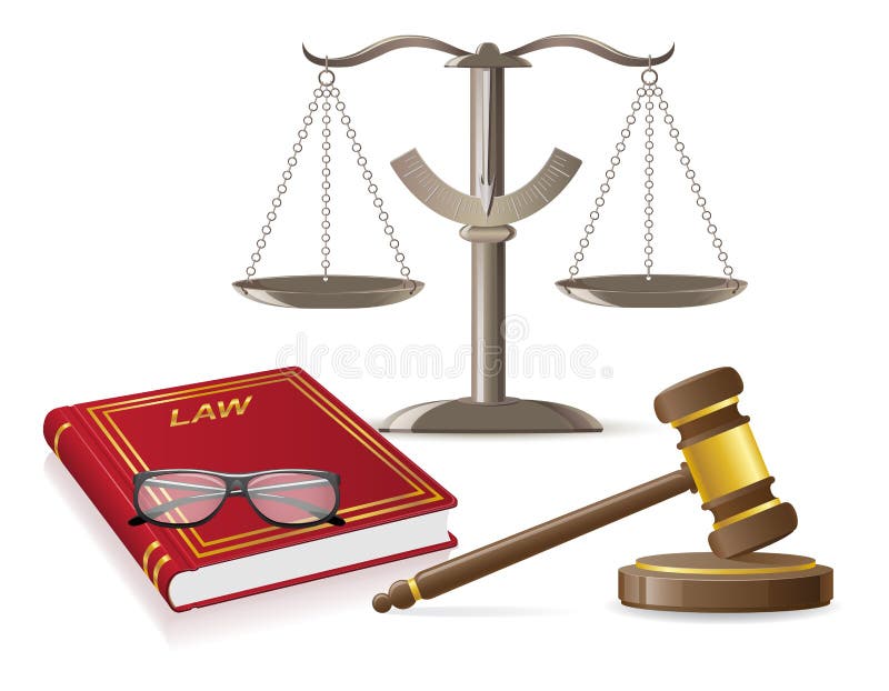 Symboles de loi illustration stock. Illustration du fond - 31247846