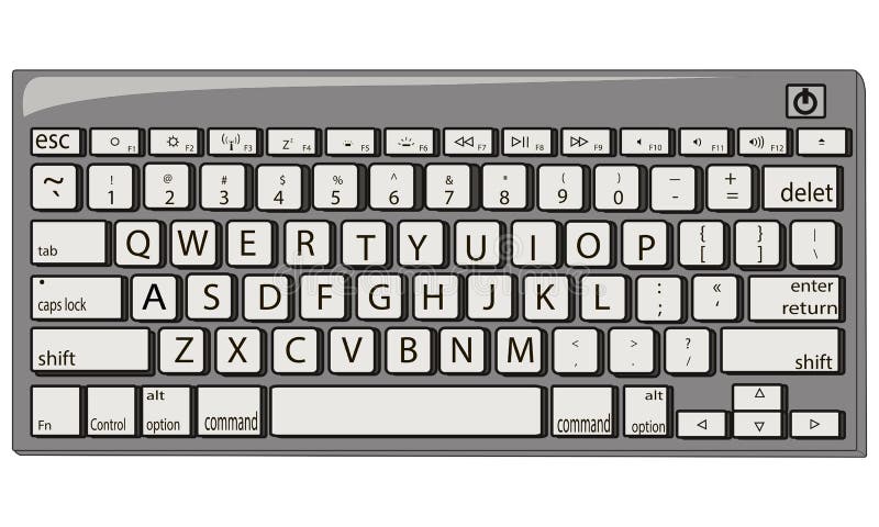 Illustration De Vecteur De Clavier Illustration de Vecteur ...