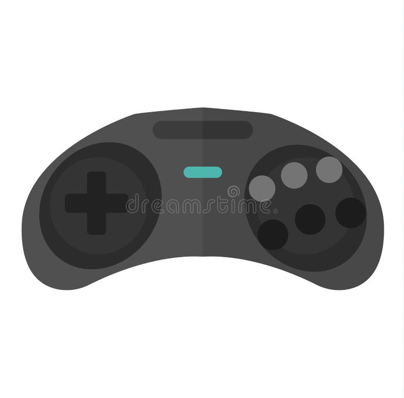 Illustration De Vecteur De Manette De Console De Jeu Illustration de ...