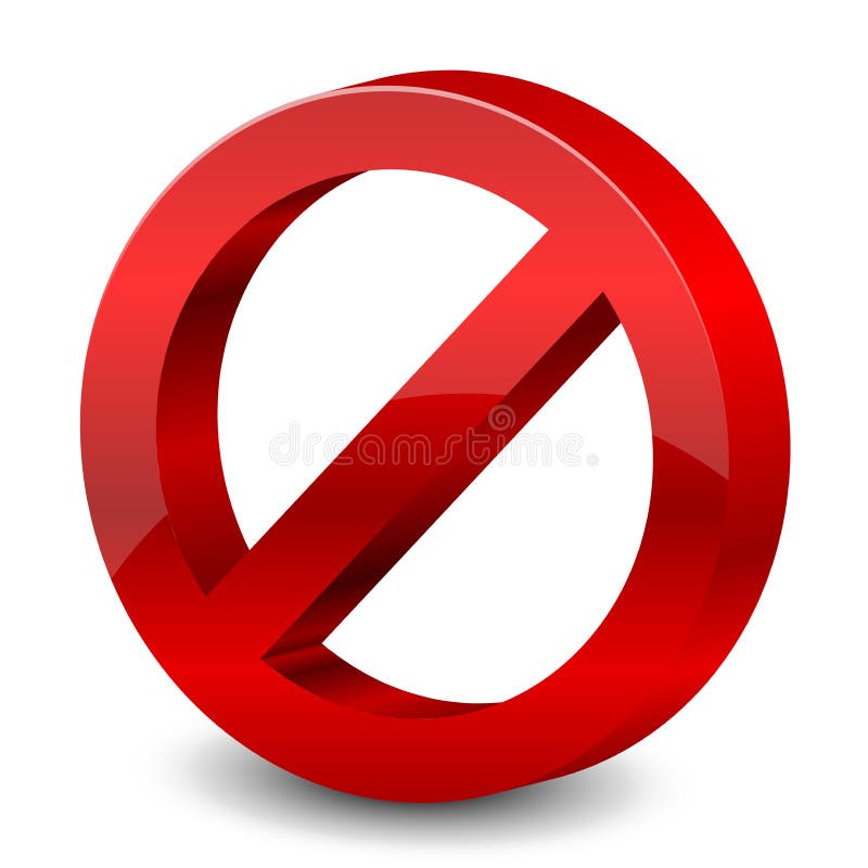 Signe Interdit Par 3d Stock Illustrations, Vecteurs, & Clipart – (232 ...