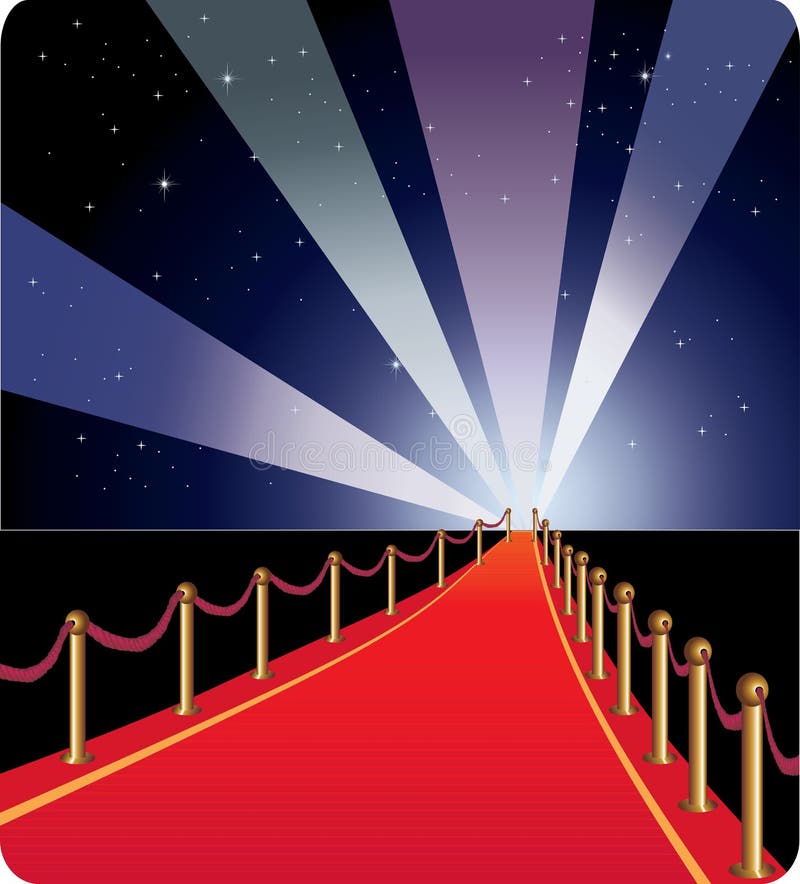 Illustration De Vecteur De Tapis Rouge. Illustration de Vecteur ...