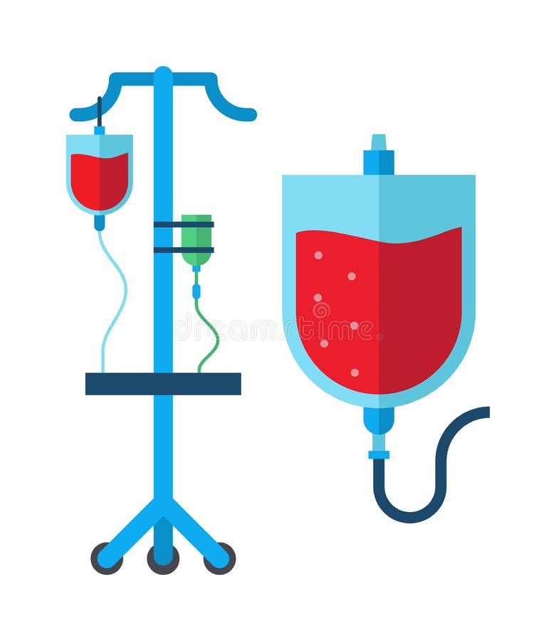 Illustration De Vecteur De Transfusion Sanguine Illustration de Vecteur ...