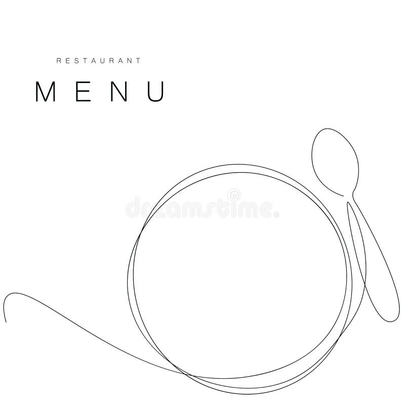 Illustration De Vecteur De Fond De Menu Du Restaurant Illustration de ...