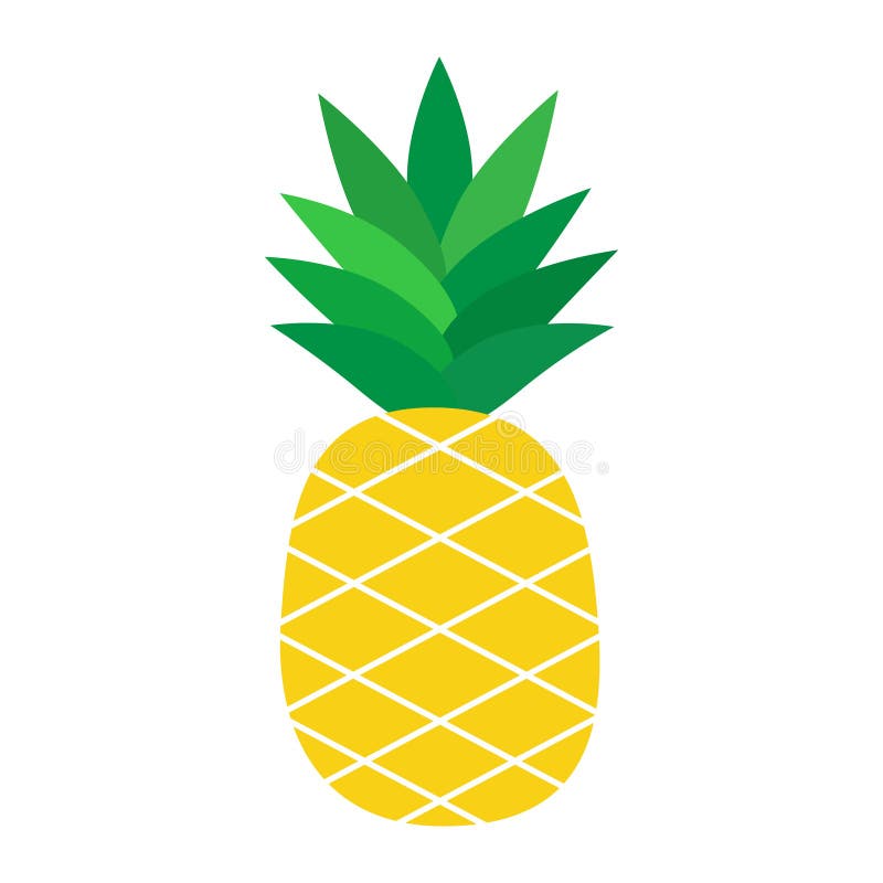 Illustration De Vecteur De Fruit Tropical D'ananas Illustration de ...