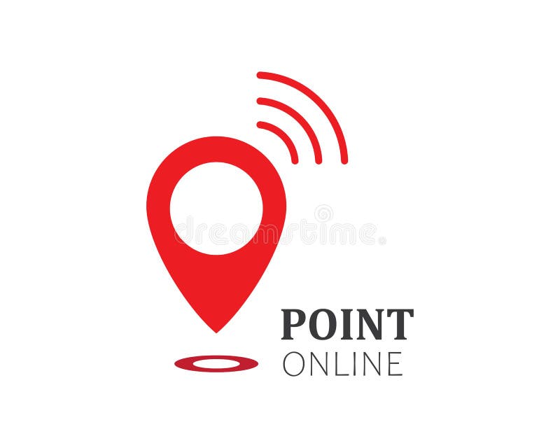 Illustration De Vecteur De Logo De Point D'emplacement Illustration de ...