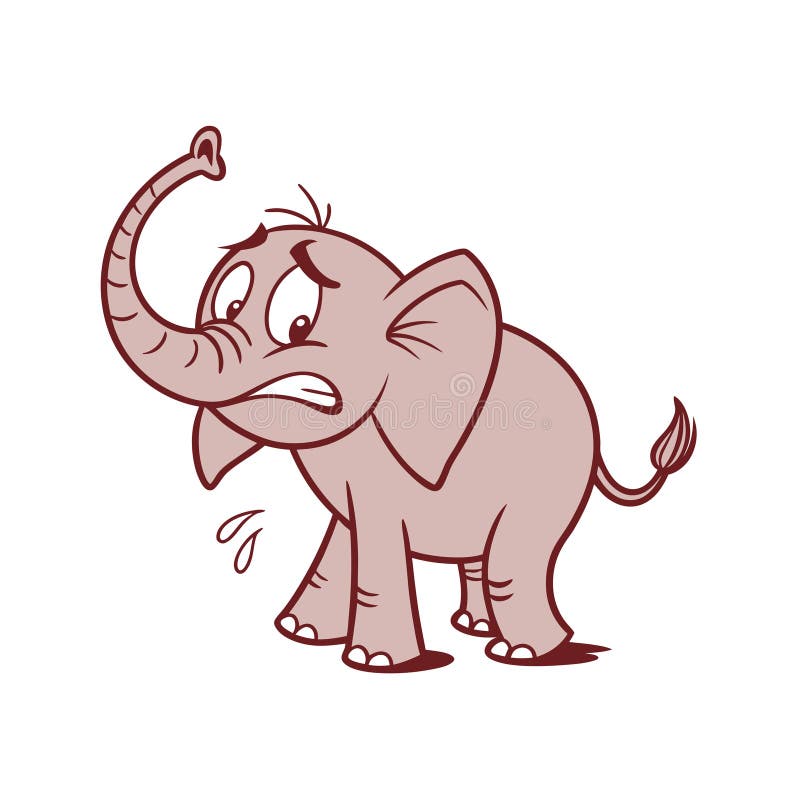 Illustration of Dead Elephant in Museum Stock Illustration ...