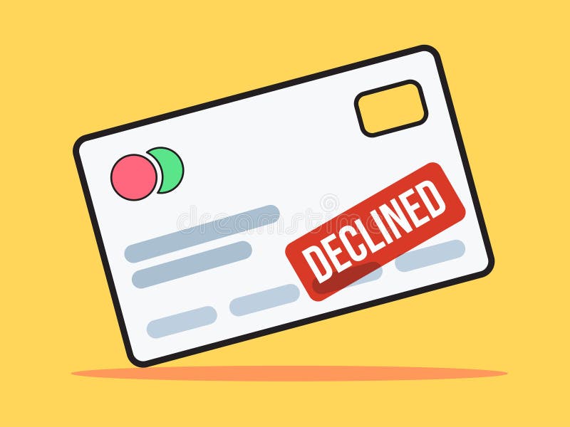 Card Declined Stock Illustrations – 478 Card Declined Stock ...