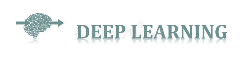 Concept of deep learning stock illustration. Illustration of concept ...