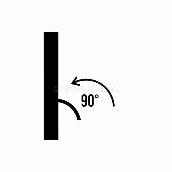 90 Degree Arrow Stock Illustrations – 429 90 Degree Arrow Stock ...