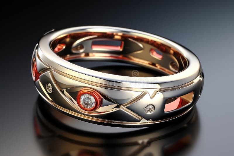 Magic Ring of Strength and Endurance Stock Illustration - Illustration ...