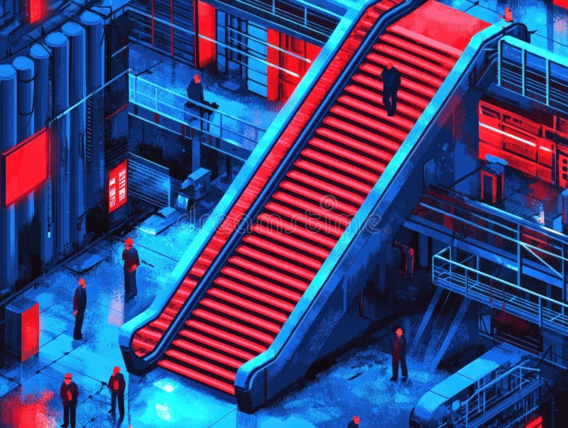 An Illustration Demonstrating Proper Ladder Safety Techniques ...