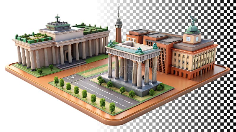 Classical Architecture Building, Government or Public Library Design ...