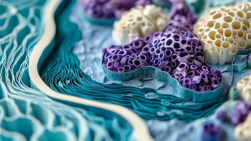 An Illustration Depicting the Cellular Respiration Process Appeared in ...