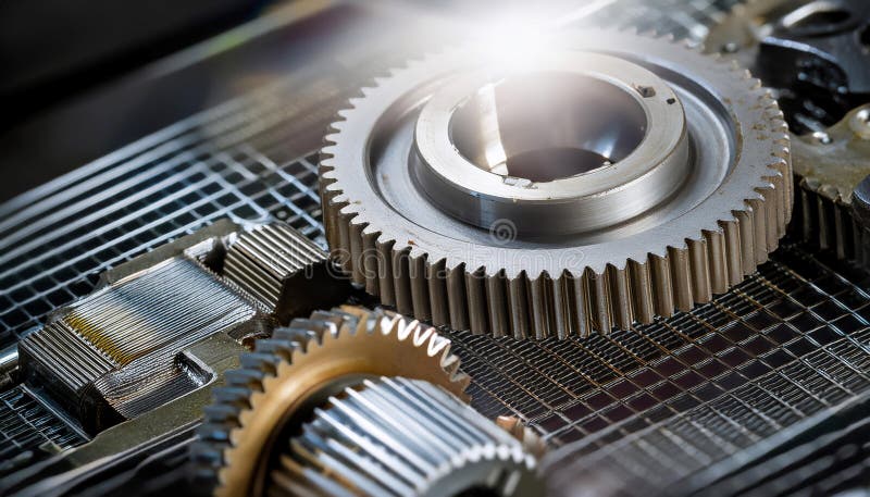 Cog and Mechanical Gear Systems, Featuring Elements Like Cogs, Gears ...